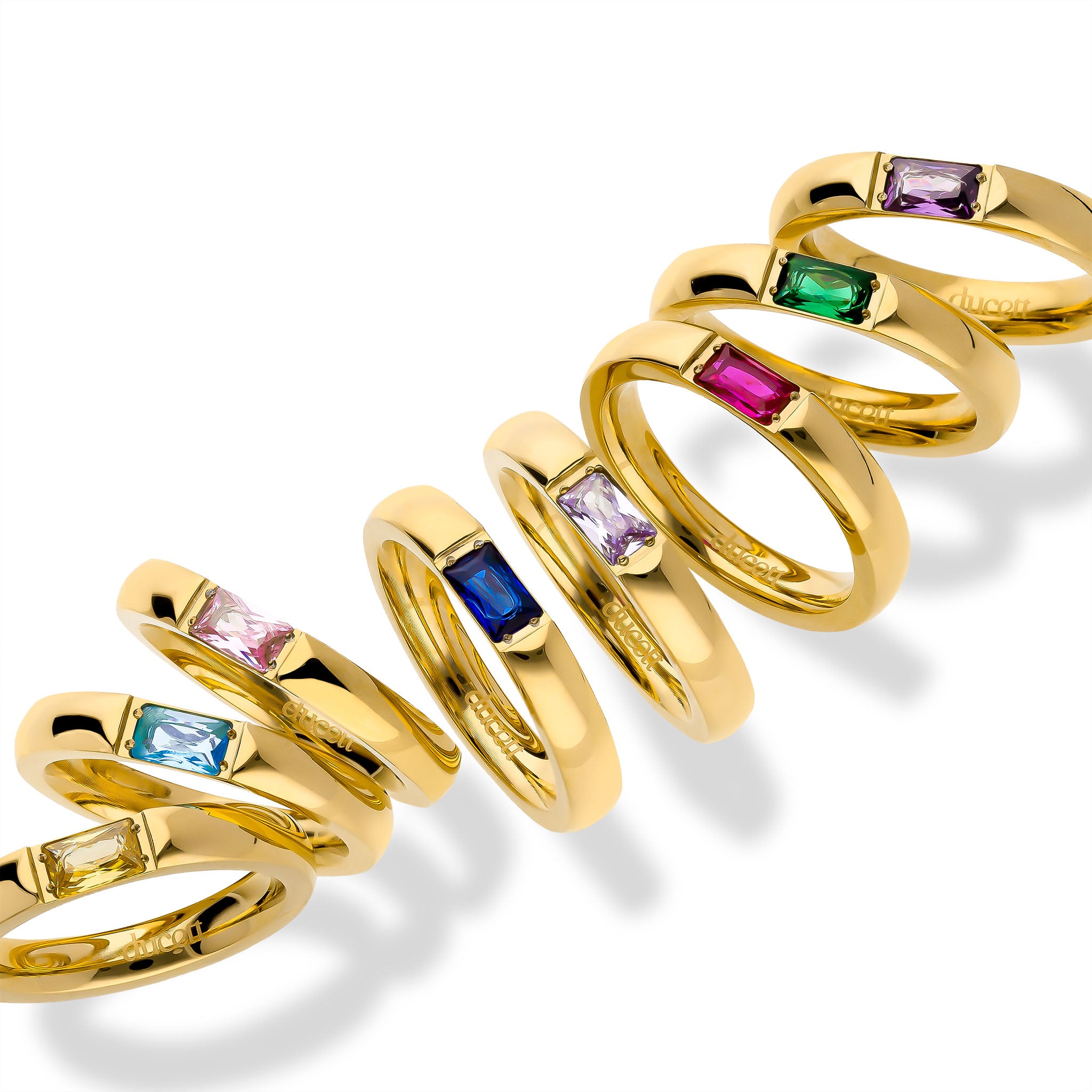 Birthstone ring gold – DUCETT