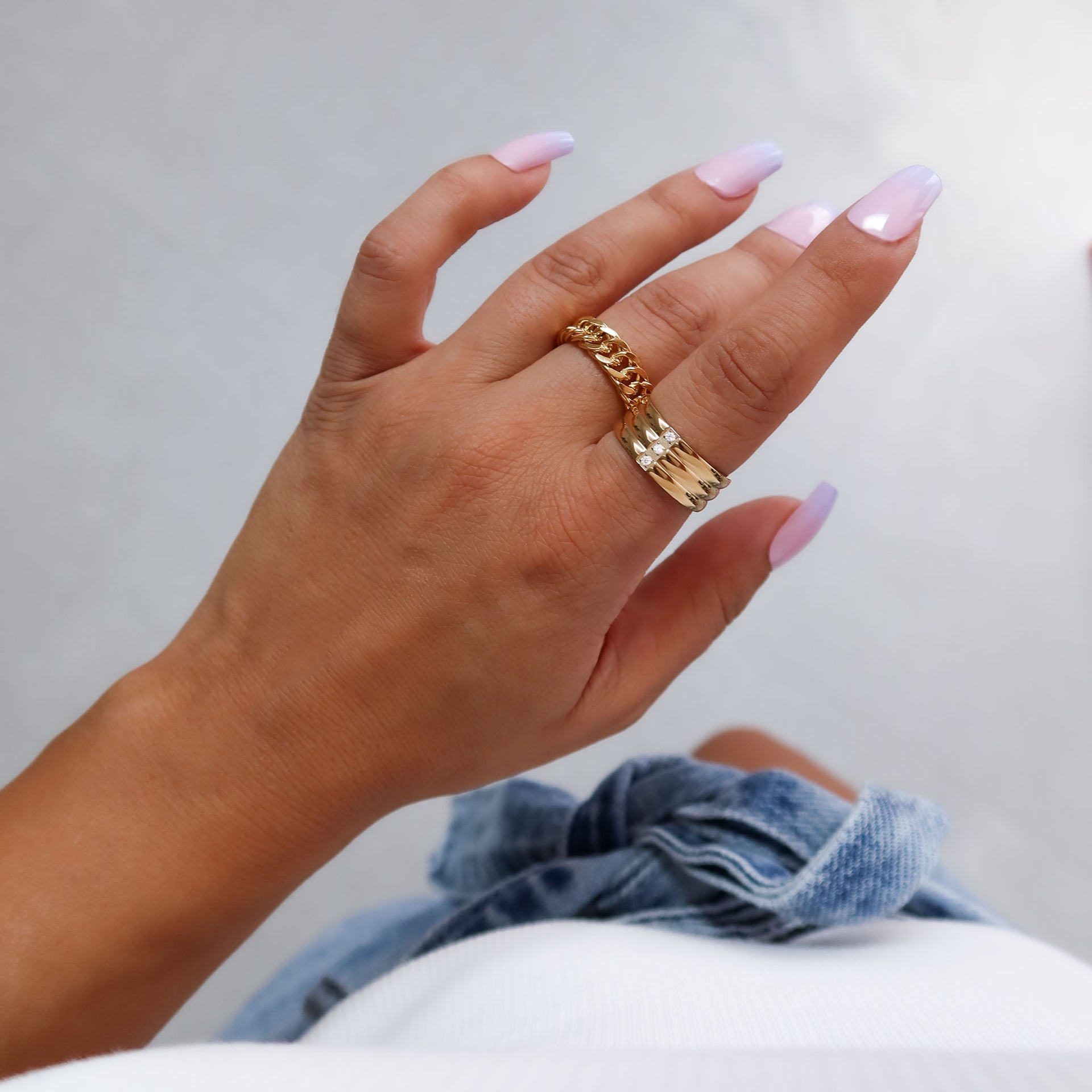 Sienna ring gold – DUCETT