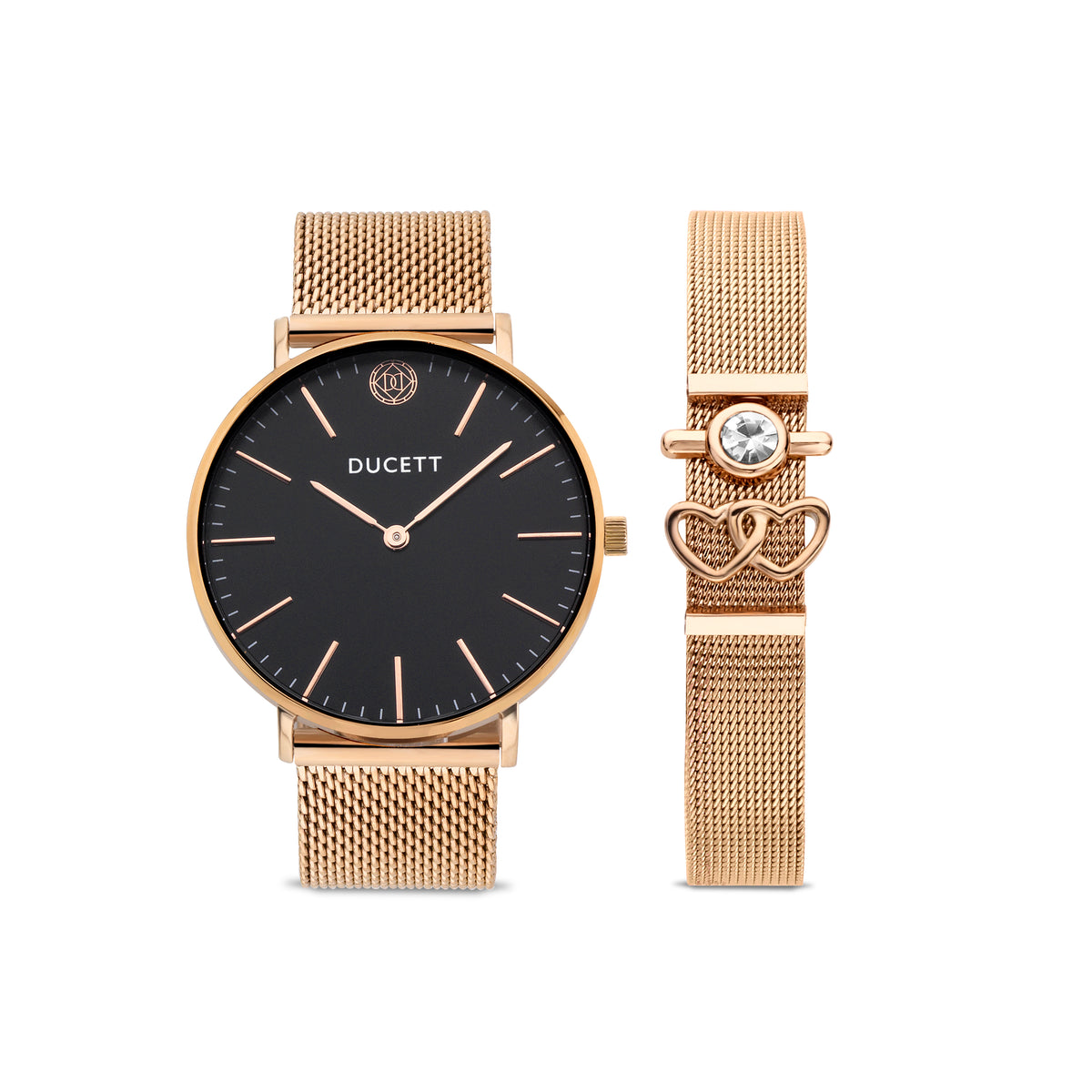 Black mesh + Mesh bracelet luxe gold – DUCETT