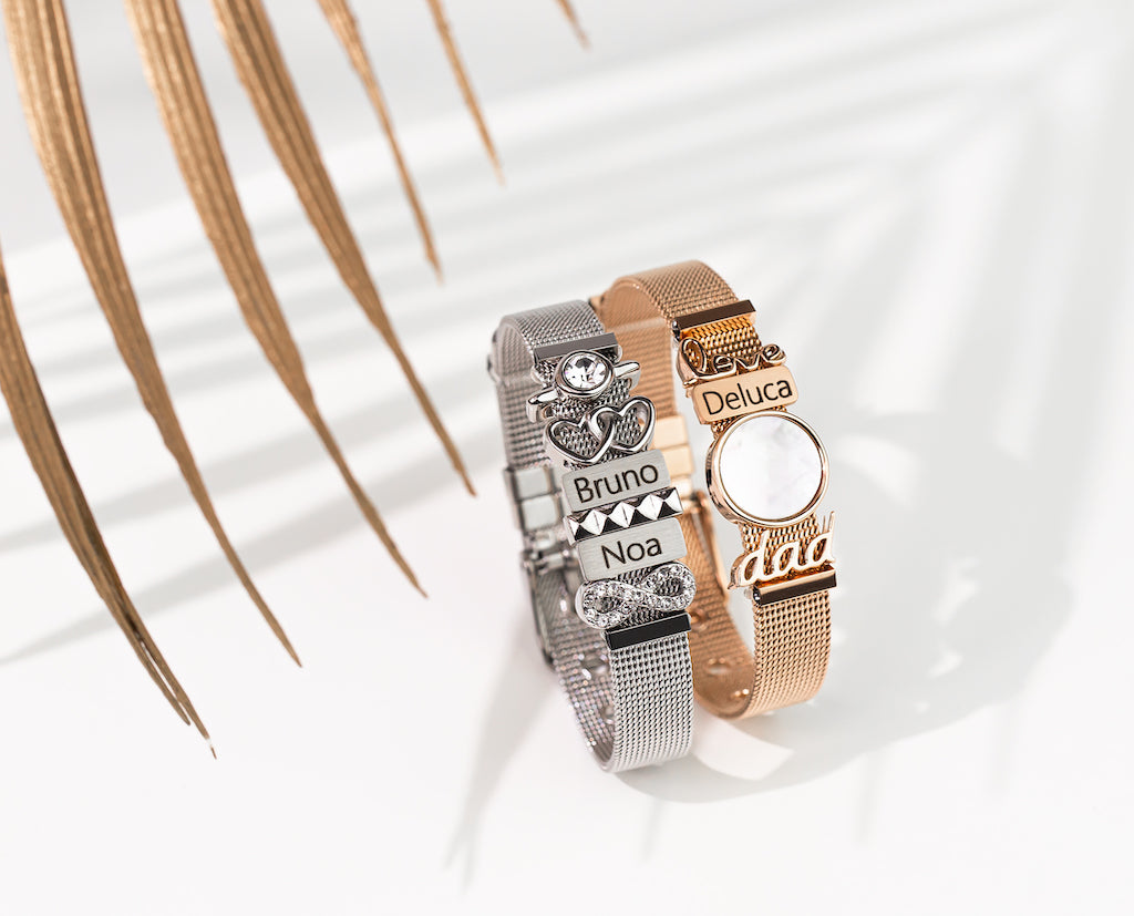 Mesh bracelet silver – DUCETT