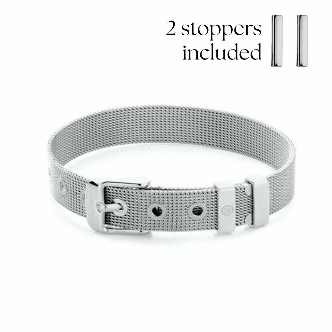 Mesh bracelet silver – DUCETT